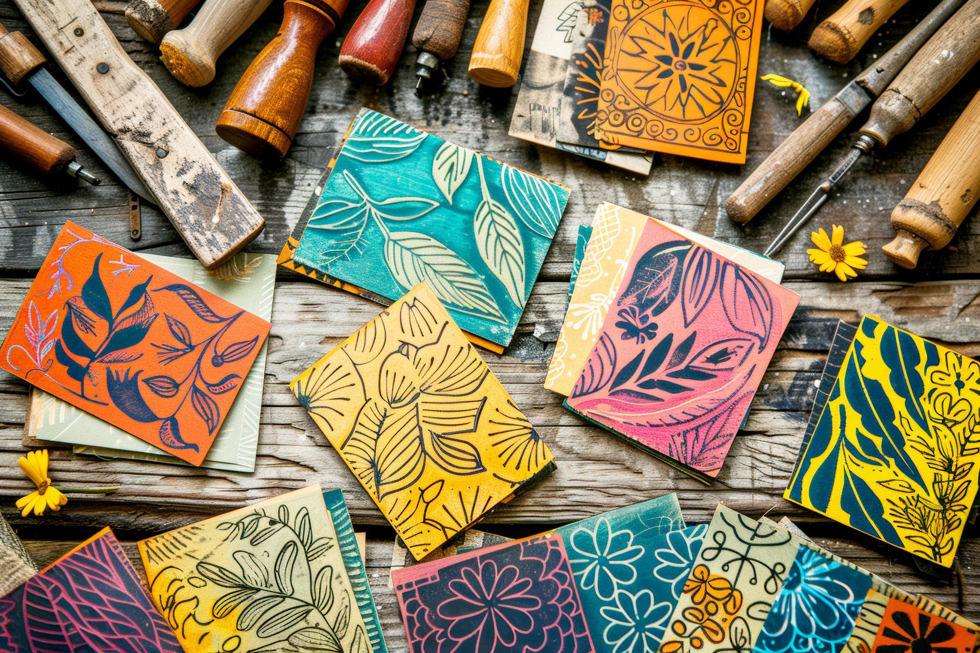 Printmaking Techniques for Beginners - Gel Press